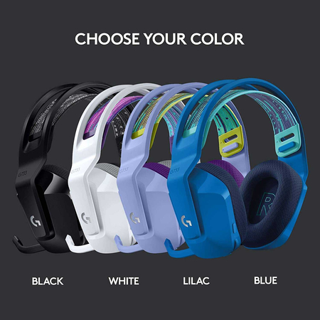 Logitech G733 Игровые беспроводные наушники (Black)
