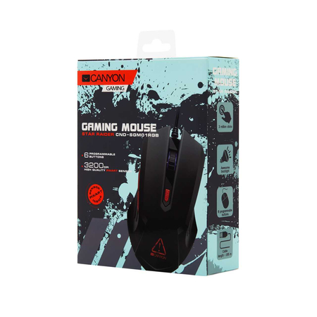 Игровая мышь Canyon Star Raider GM-1 Gaming Mouse