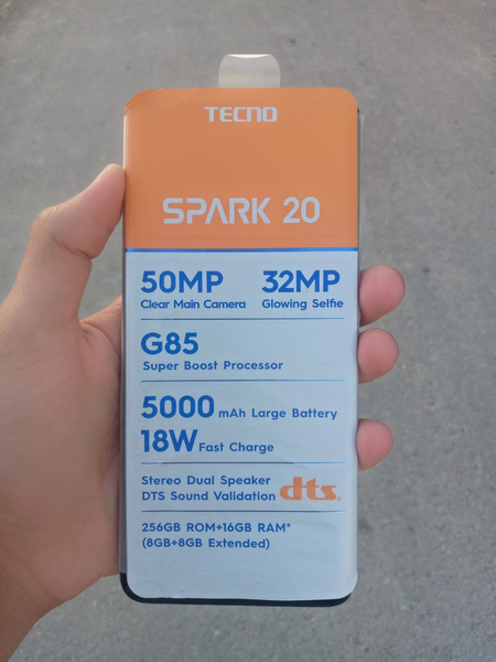 TECNO SPARK 20 8-256 ideal holat
