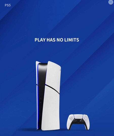 Sony PlayStation 5 Slim/AMD Ryzen Zen2/16/512/Radeon RDNA 2/4k 120h