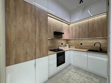 3-комнатная квартира 62 м² с евроремонтом в ЖК Parkent Avenue