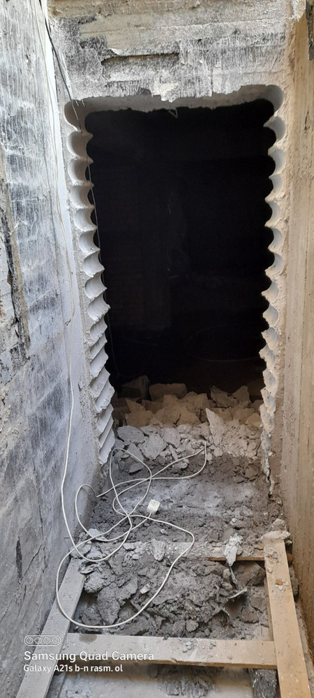 Kalonkada teshamiz perparatirda buzamiz tiransha qaziymiz