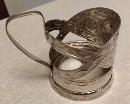 Под стаканник. Мельхиор