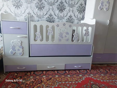 Qiz bollar uchun kravat mebel ( qiz bollar yotoq honasi uchun mebel )