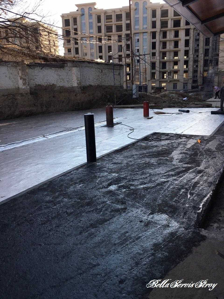 Мягкая кровля крыши, террасы Гидроизоляция фундамента. Крыша