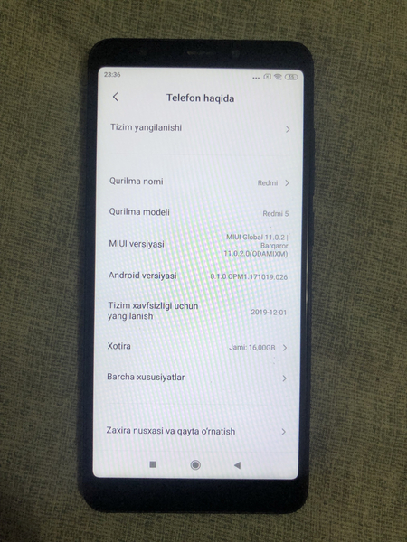 Redmi 5 ideal sostayaniya