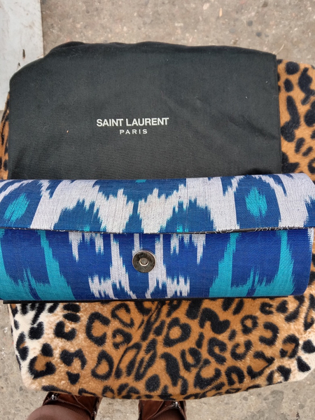Клатч тканевый Saint Laurent