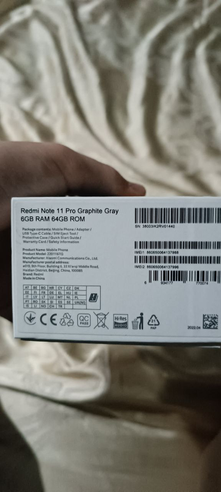 Redmi note 11 pro
