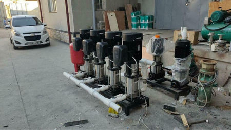 Насосная станция для воды 5,5 кВт насосы