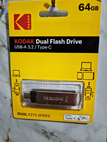Kodak 64GB dual otg usb
