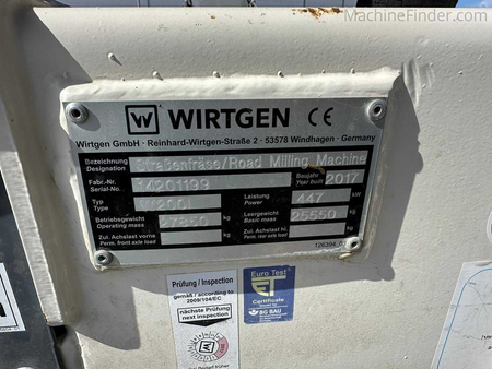 Дорожная фреза Wirtgen W200i