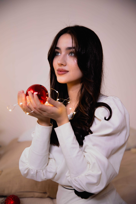 Новогодняя фотосессия в студии