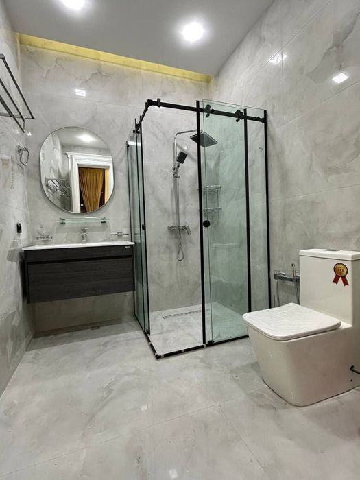 Продается новый евродом  3.5 сотки за махалей амир тимур )