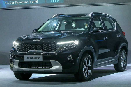 Kia Sonet luxe AT 2025 Halol nasiya