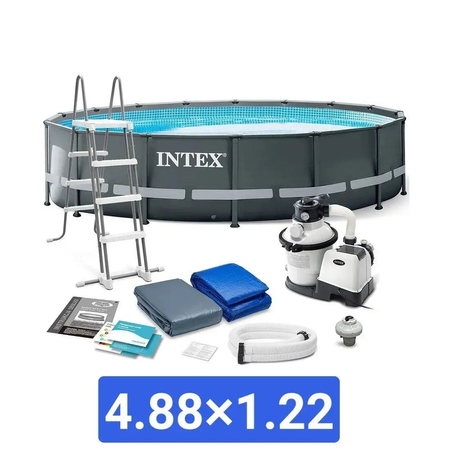 Каркасный бассейн | INTEX | basseyn | bassen | basen | басейн | ИН-18