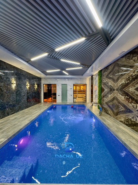 Dacha oq tosh arenda 10 ta kamputelari bilan ( bek villa) skitkada