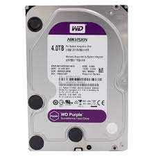 WD Purple (Фиолетовый) HDD Диск 4Tb Профессионал-й для видеонаблюдения