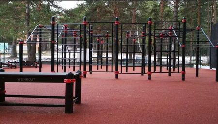 Воркаут/Стритбол. Workout/Street ball. (Уличные спортивные объекты)
