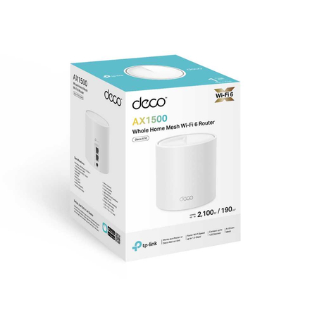 Роутер (Router) TP-Link Deco x10 (1-Pack)/AX1500 Home Mesh System