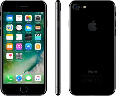 Apple iPhone 7 128GB Jet Black (чёрный оникс)