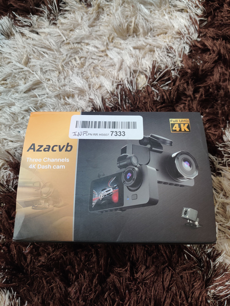 Видеорегистратор Трёхканальный Azacvb 4k