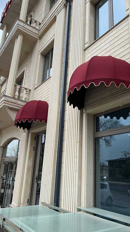 Gumbazli ayvon Zontik