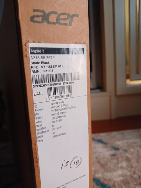 Acer Aspire 315-56 Core-i3