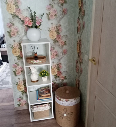 Стеллаж полки бели