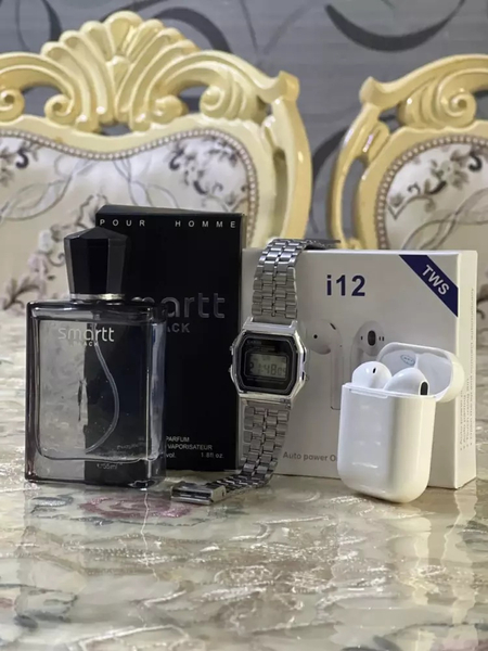 Casio Smartt black Airpods