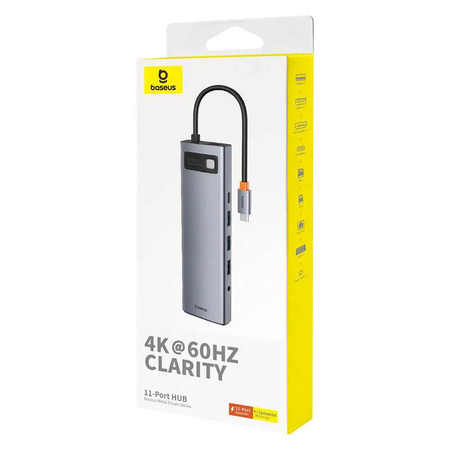 USB Hub Baseus Metal Gleam Series HUB 11 in 1 USB Type-C