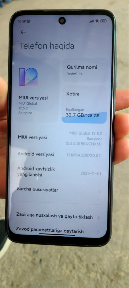 Redmi 10 sotiladi