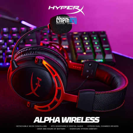 Hyperx Cloud Alpha Wireless Беспроводные Наушники/Гарнитура