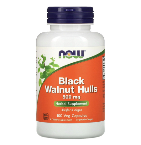 Now Black walnut Hulls 100veg Capsules