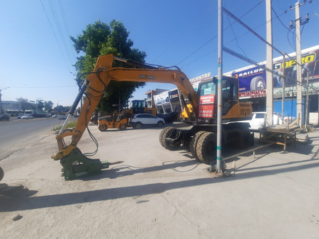 Колёсный Экскаватор JGM912, 0.4 куб