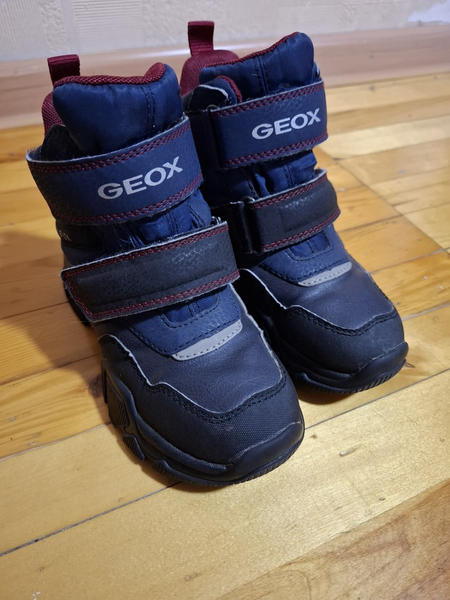 Зимние тёплые полусапожки на мальчика и девочку Geox 29 размер