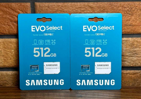 Оригинал Корея! SAMSUNG EVO Select 512GB microSD