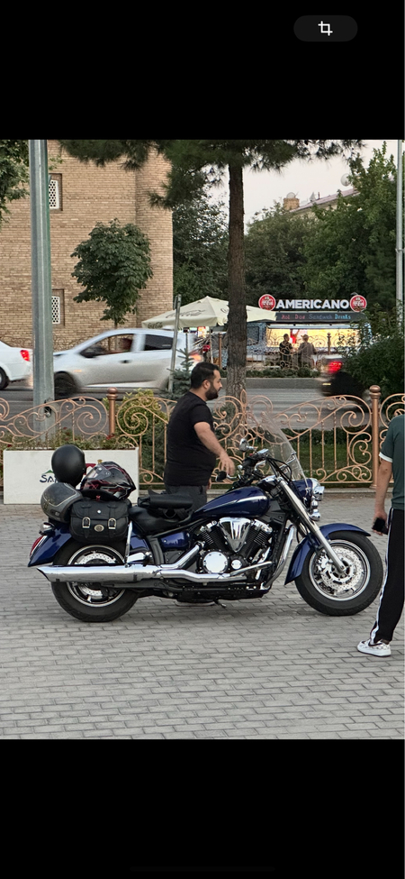 Yamaha XVS 1300 midnightstar чоппер состояние идеальная 19.000 км 2009