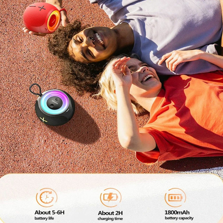 Портативная колонка стереозвук Awei KA19, черный 360 градус