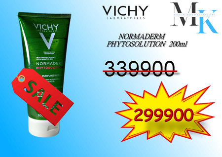 Vichy Normaderm Phytosolution tozalovchi gel, (200ml) France