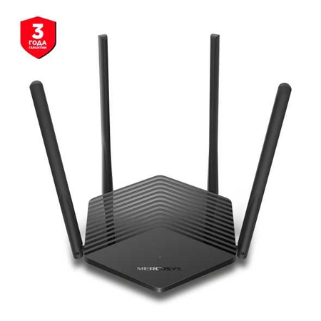 Wi‑Fi роутер Mercusys MR60X
Двухдиапазонный