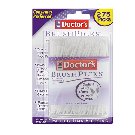 Межзубные зубочистки The Doctor's BrushPicks, 275 шт.