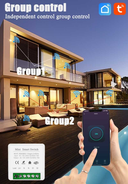Умный модуль переключателя Wi-Fi