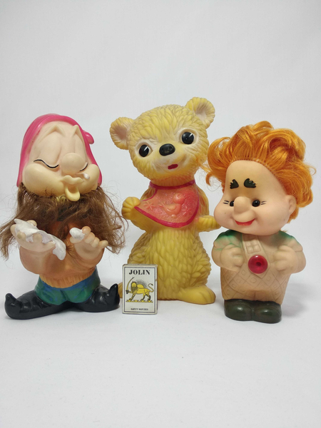 Советские резиновые игрушки