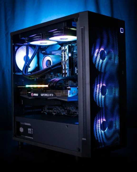 Корпус Deepcool Matrexx 55 Mesh ADD-RGB 4F (4 вентилятора в комплекте)