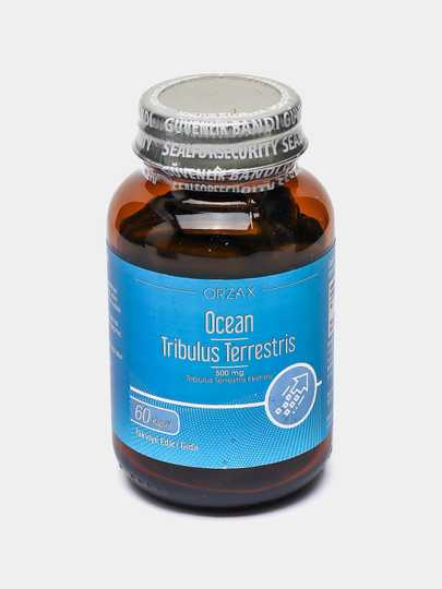 Витамины Orzax Tribulus Terrestris 500 мг, 60 капсул