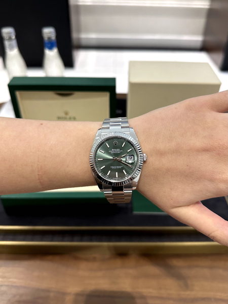 Rolex Datejust 41mm Steel and White Gold 126334