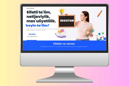Web sayt yaratib beramiz