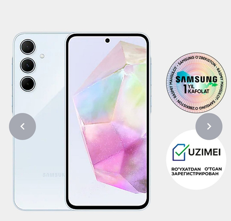 Samsung A35.8/128.Muddatli to'lov asosida