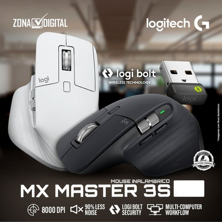 Logitech MX MASTER 3S - USA Version Беспроводная мышка/мышь