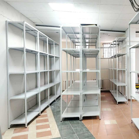 Стеллажи полочные металлические, сборные архивные стеллажи